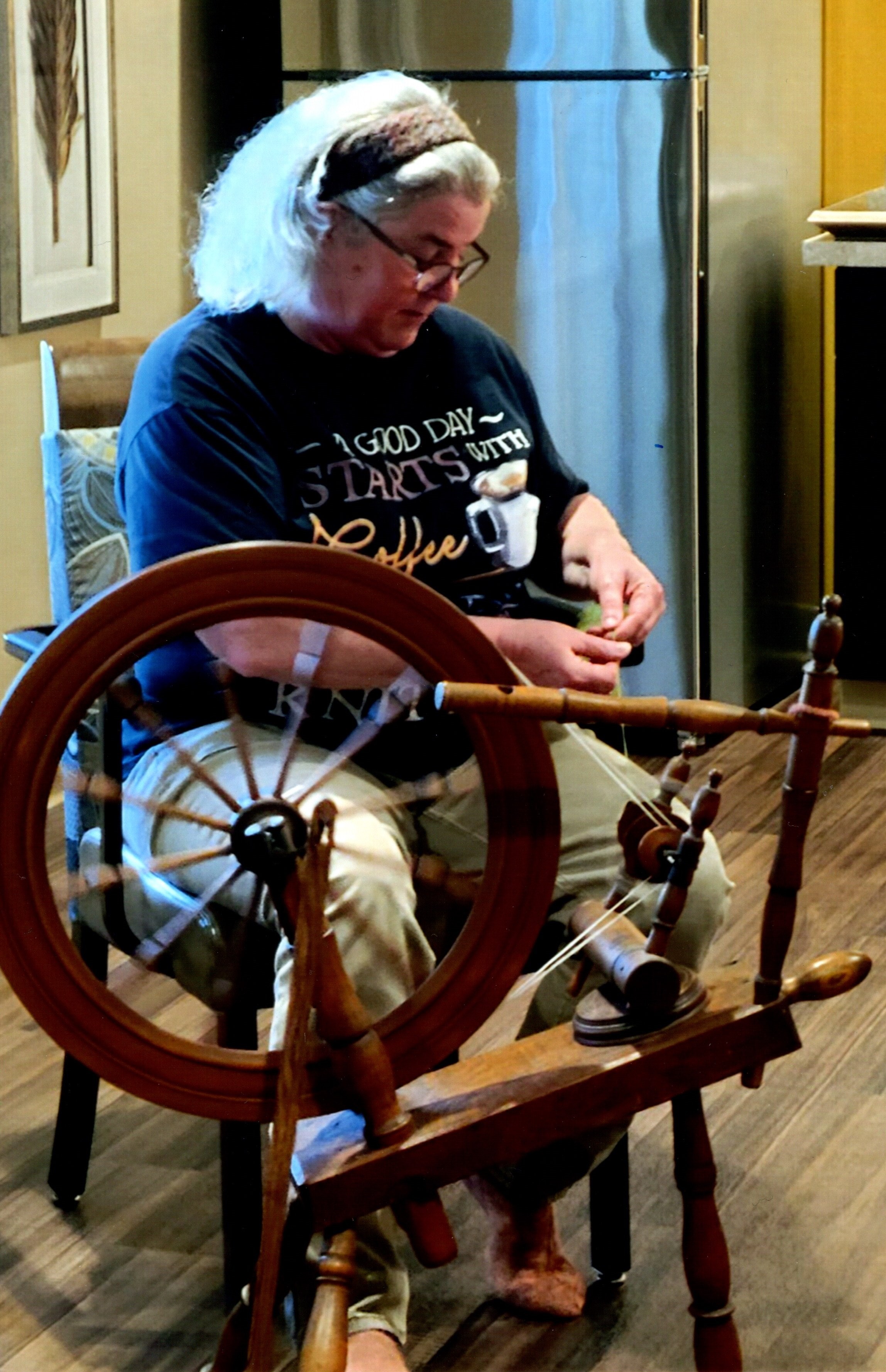 Pegg Thomas – Spinner of Yarns